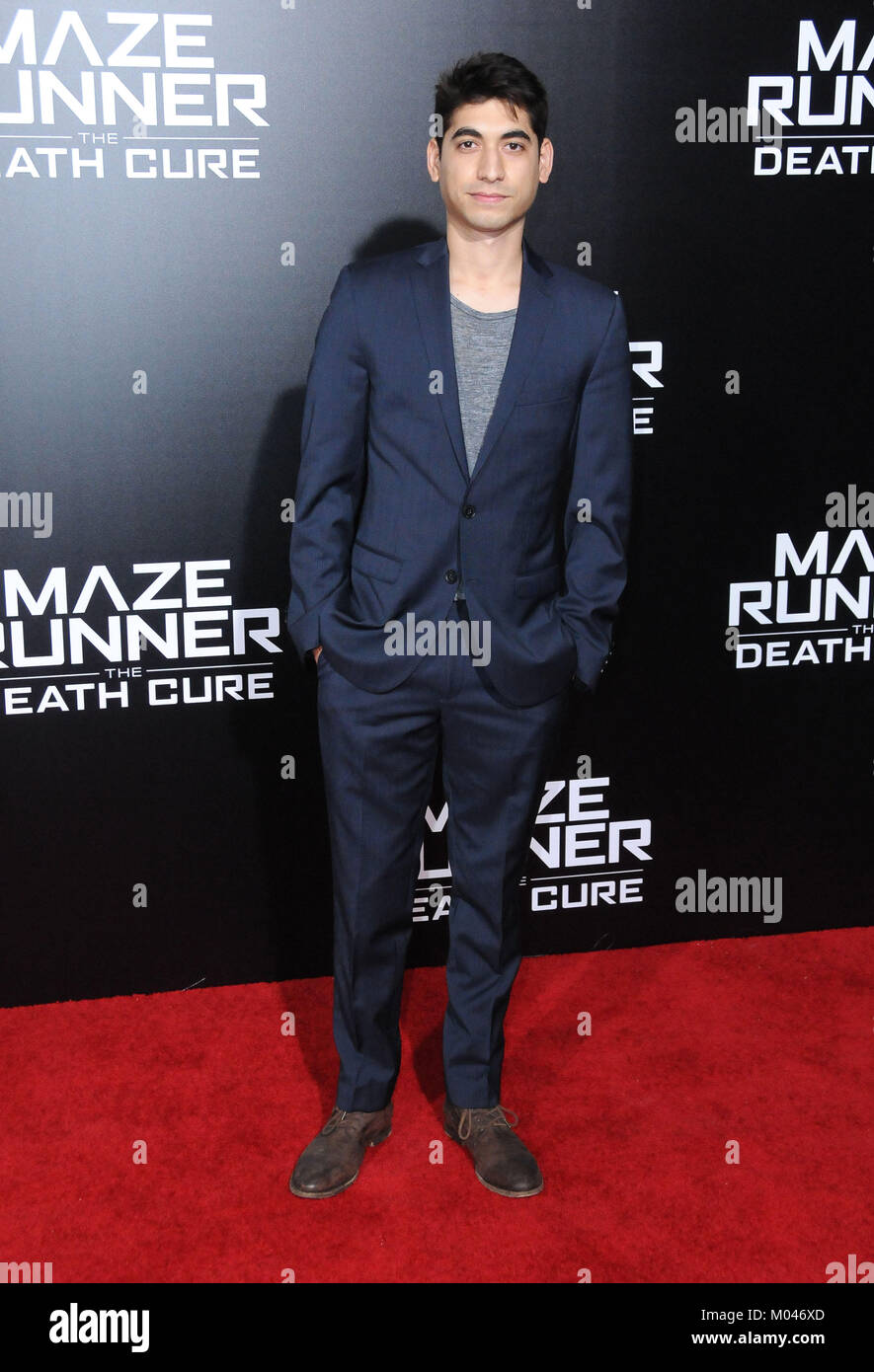 Los Angeles, California, USA. 18th Jan, 2018. Actor Alex Flores attends ...