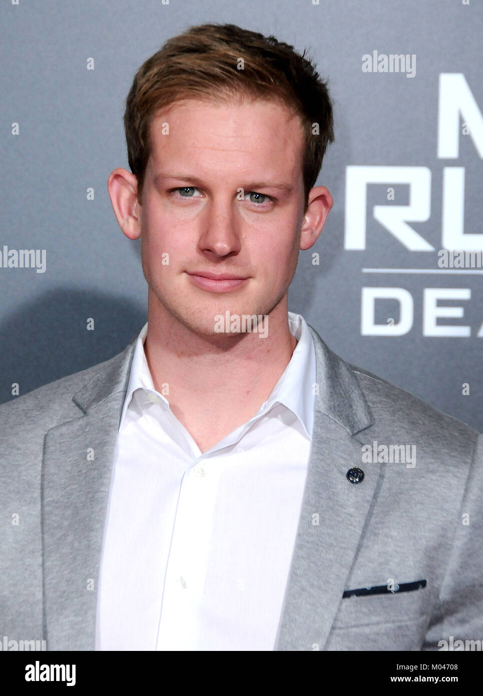 Los Angeles, California, USA. 18th Jan, 2018. Actor Chris Sheffield ...