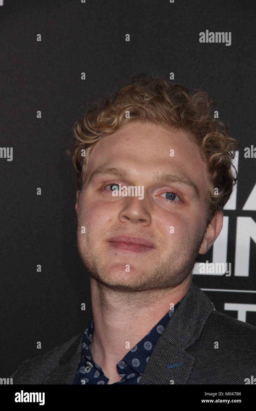 Joe Adler 01/18/2018 Red Carpet Fan Screening of "Maze Runner: The ...