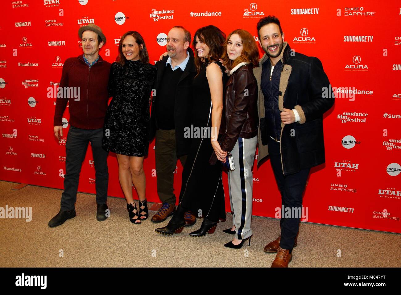 Park City, UT, USA. 18th Jan, 2018. Denis O'Hare, Molly Shannon, Paul ...