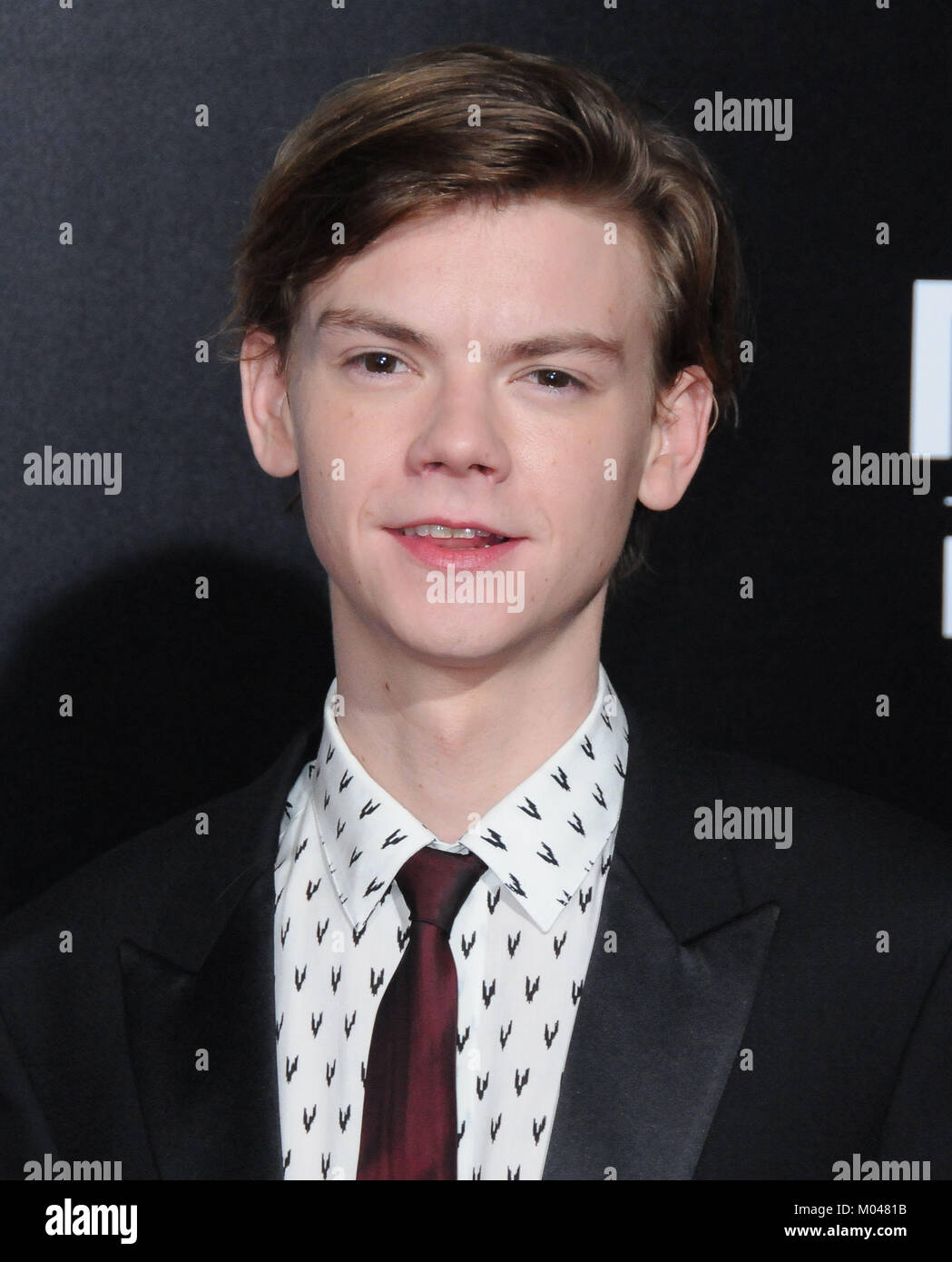 Los Angeles, California, USA. 18th Jan, 2018. Actor Thomas Brodie ...