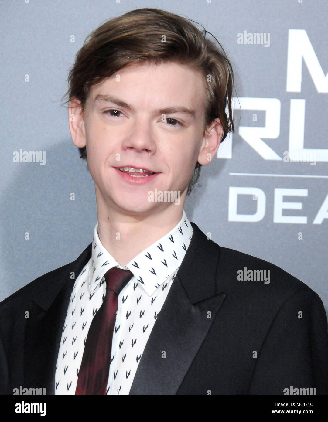 Los Angeles, California, USA. 18th Jan, 2018. Actor Thomas Brodie ...