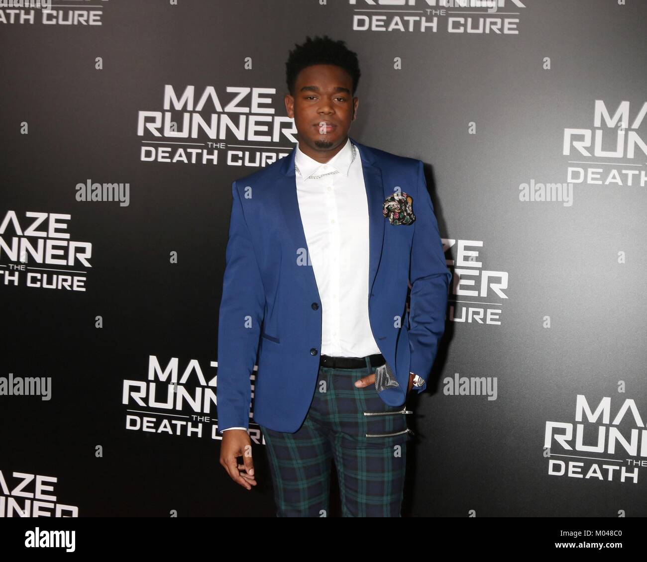 Los Angeles, CA, USA. 18th Jan, 2018. Dexter Darden at arrivals for ...
