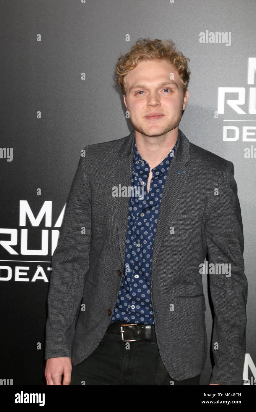 Los Angeles, CA, USA. 18th Jan, 2018. Joe Adler at arrivals for MAZE ...