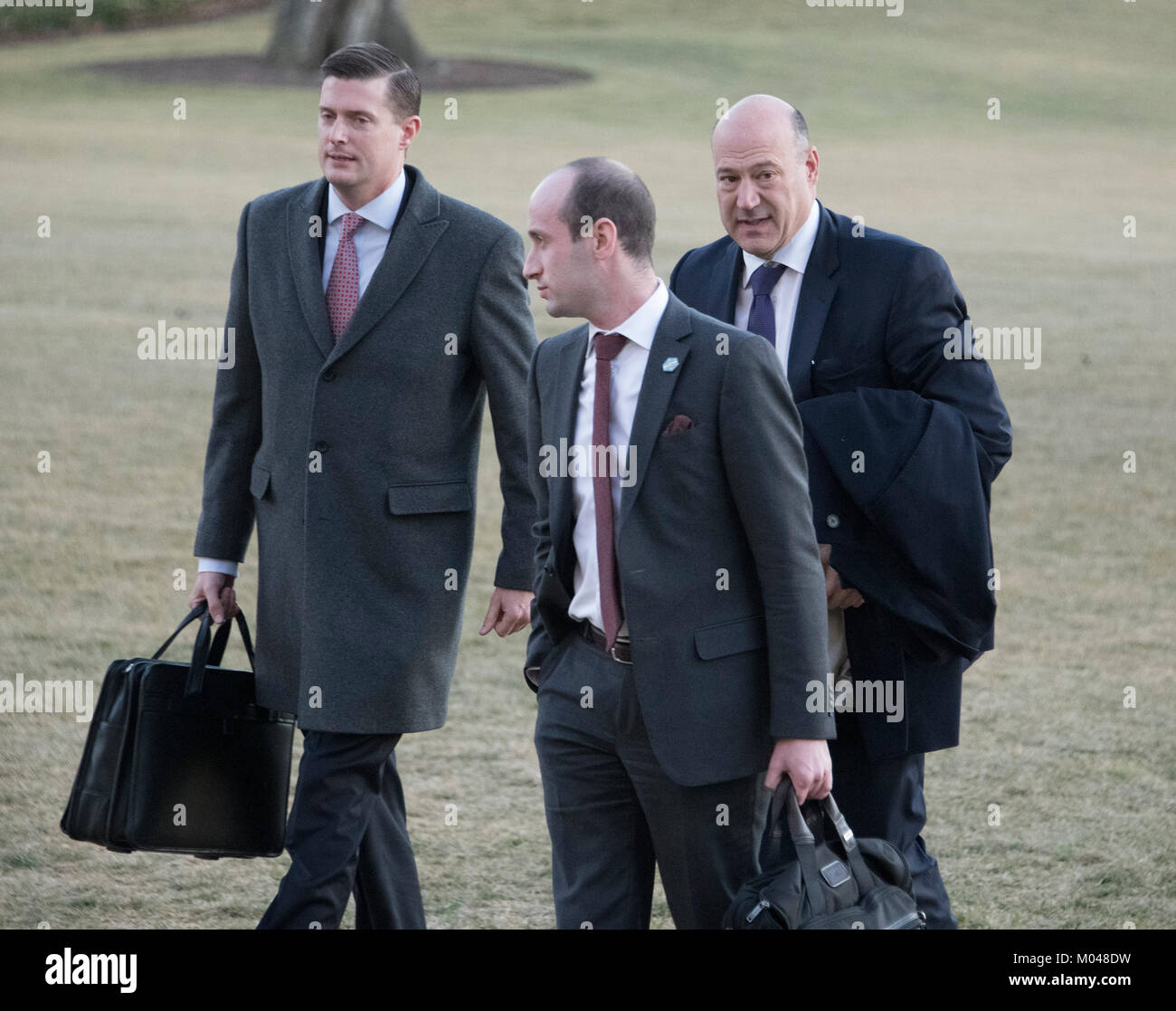 Washington, USA. 18th Jan, 2018. White House Staff Secretary Rob Porter ...