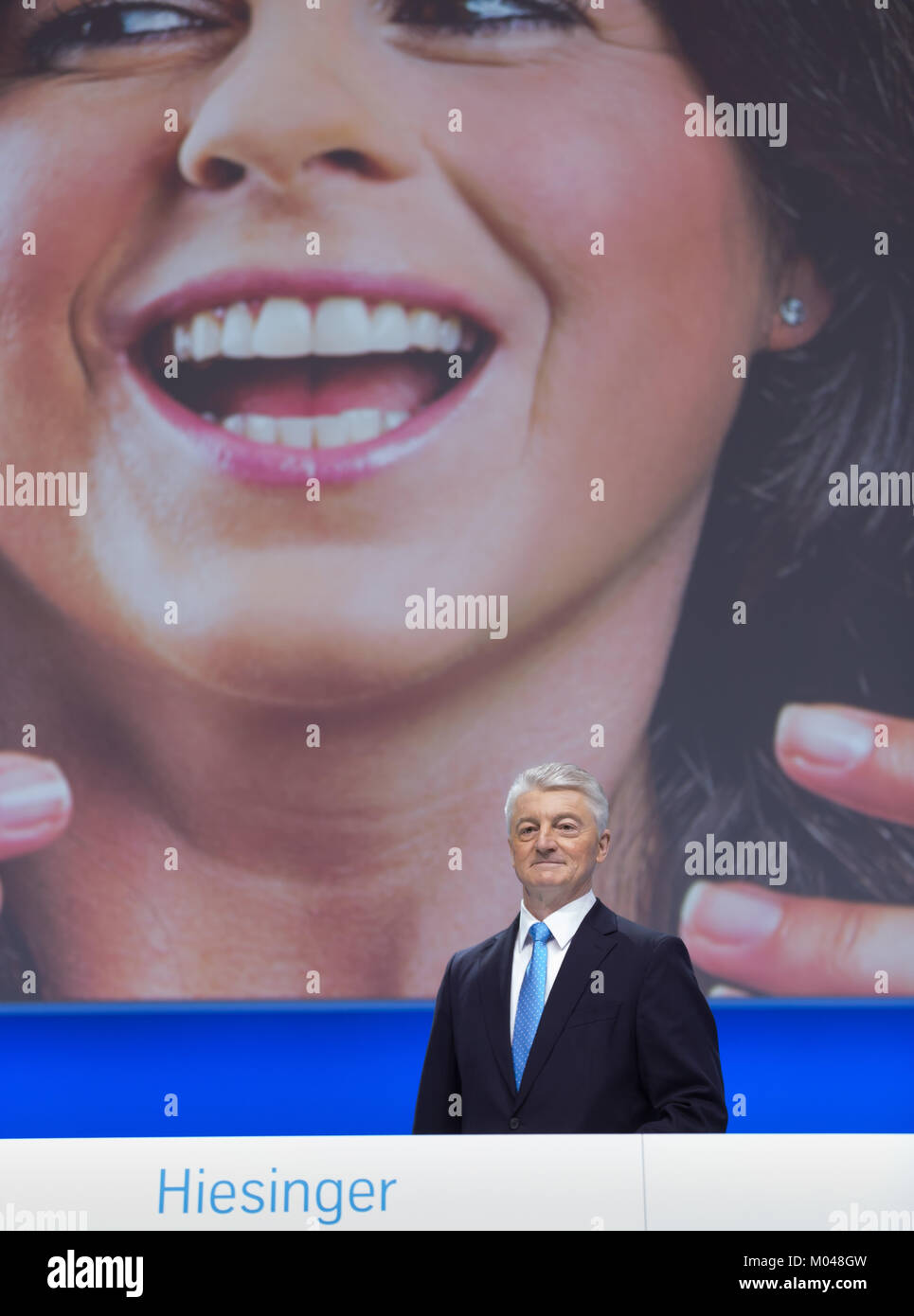 Bochum, Germany. 19th Jan, 2018. ThyssenKrupp annual general meeting ...