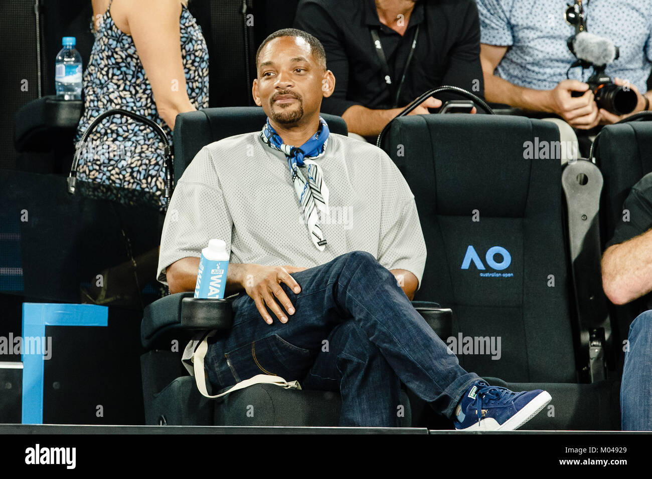 Melbourne, Australia. 19th Jan, 2018. US actor Will Smith during the ...