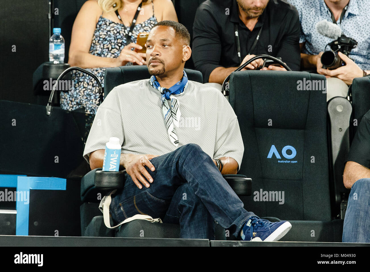 Melbourne, Australia. 19th Jan, 2018. US actor Will Smith during the ...
