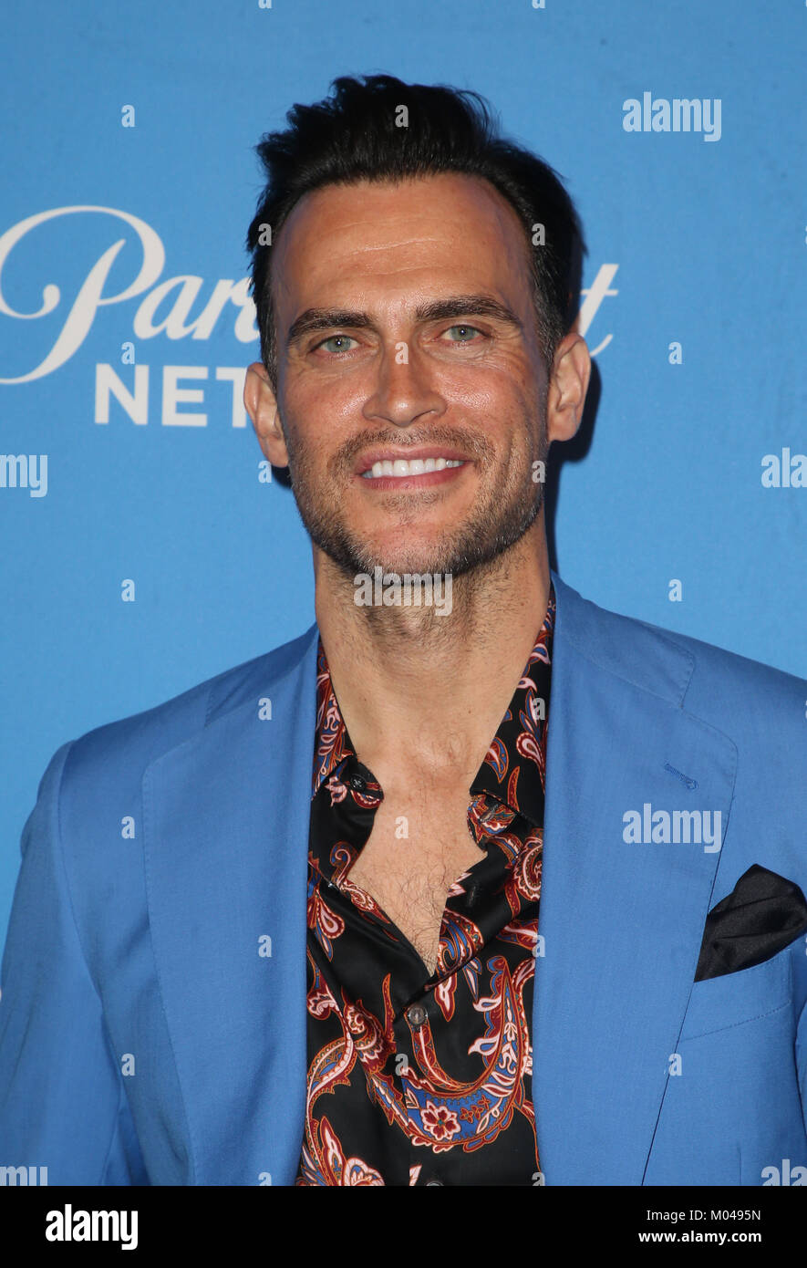 Los Angeles, Ca, USA. 18th Jan, 2018. Cheyenne Jackson, at the ...