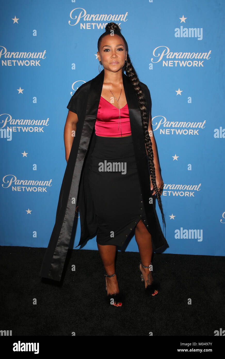 Los Angeles, Ca, USA. 18th Jan, 2018. Jasmine Mathews, at the Paramount ...