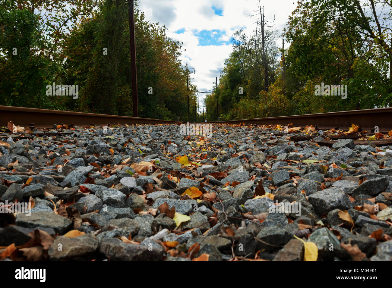 Empty steam railway track hi-res stock photography and images - Alamy