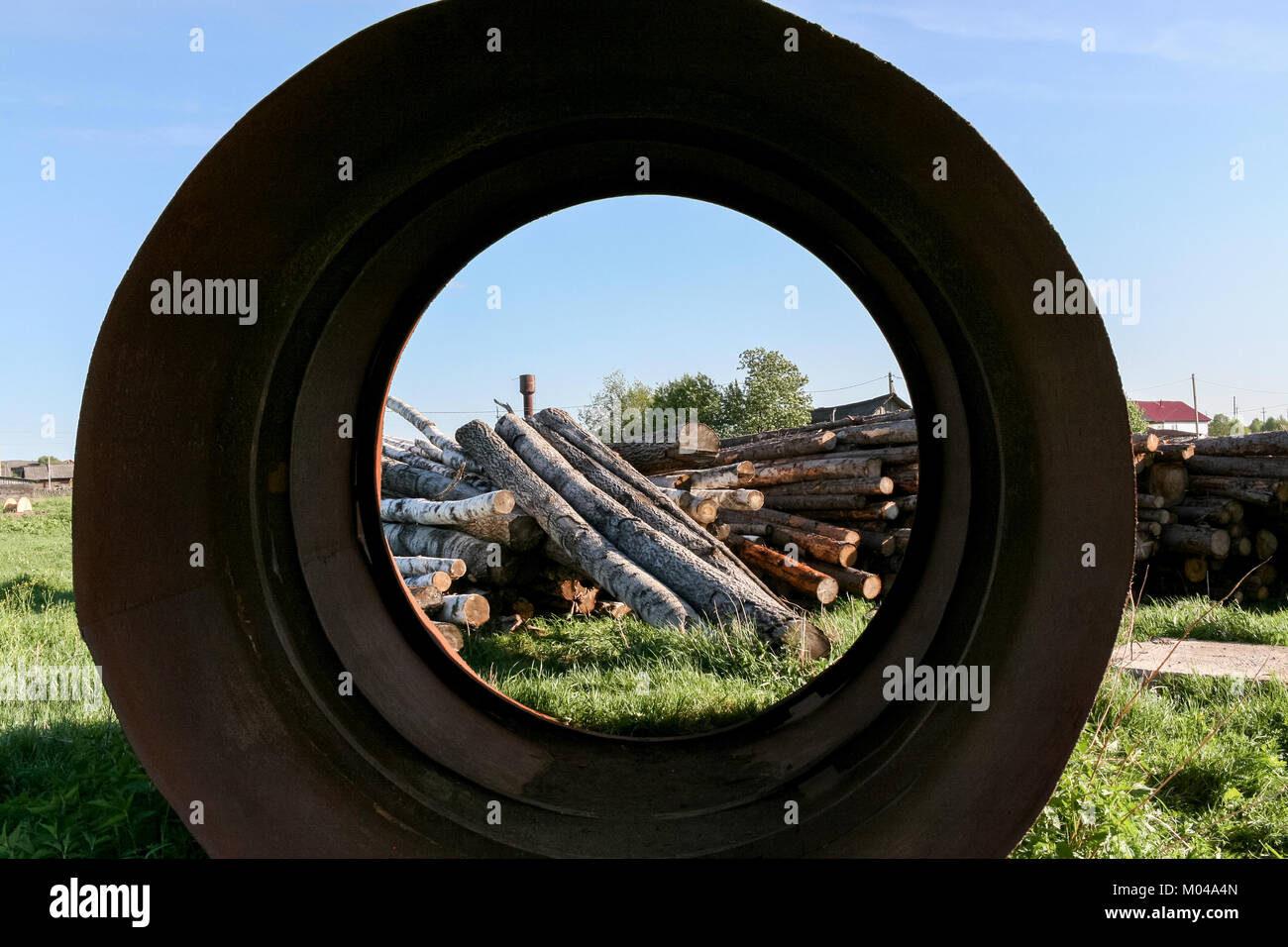 Large diameter pipe hi-res stock photography and images - Alamy