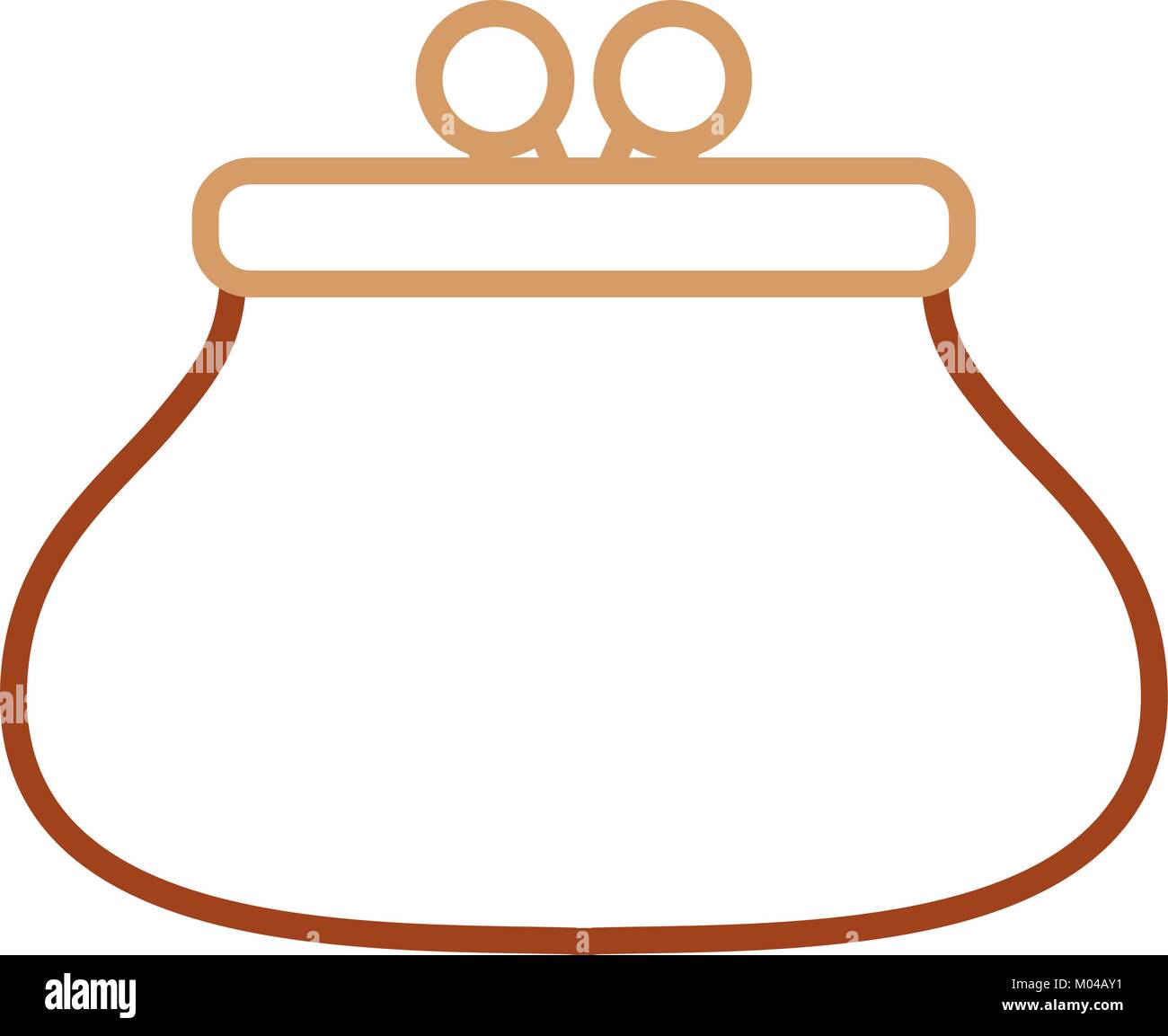 Empty purse card Stock Vector Images - Alamy