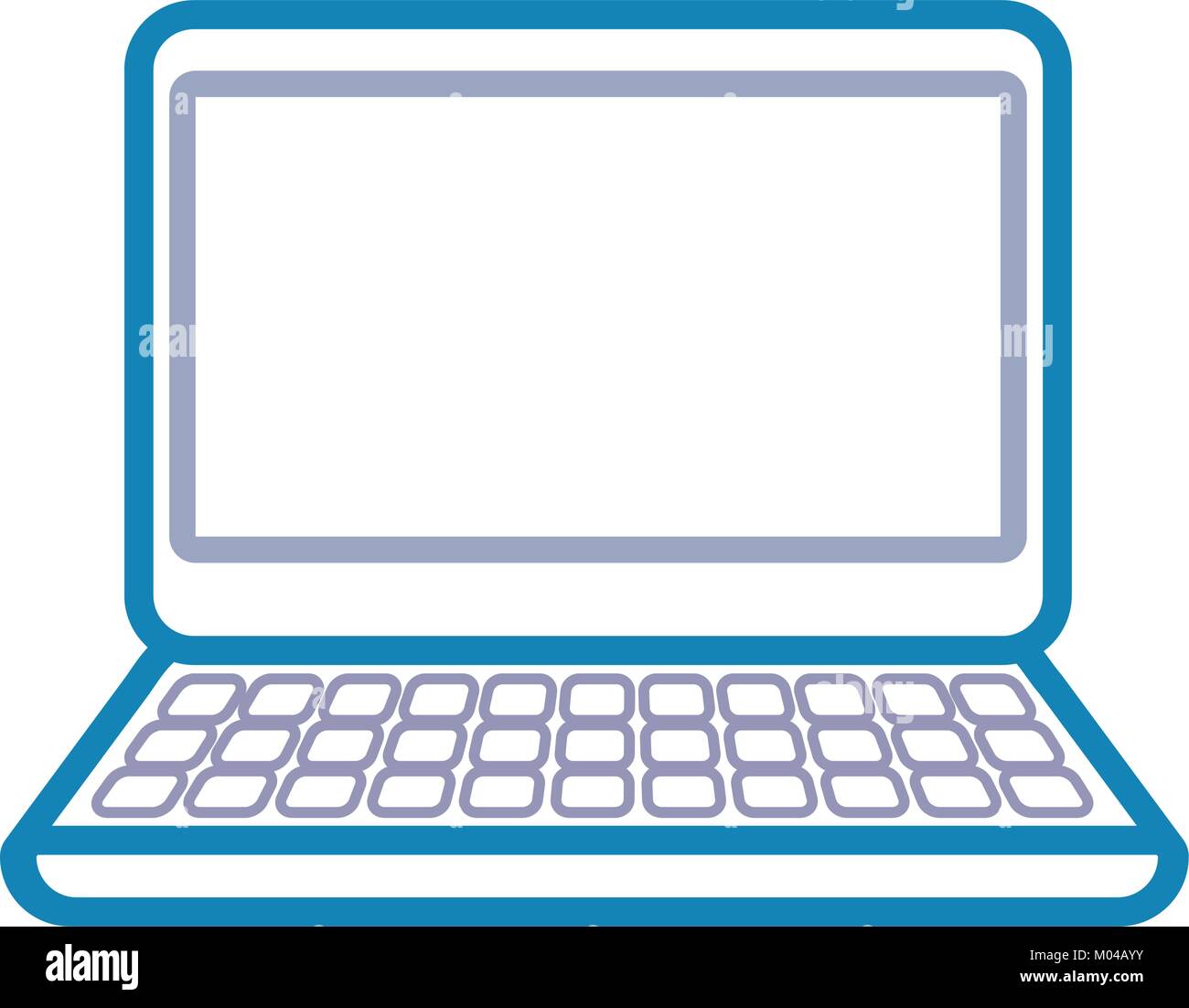 laptop vector illustration Stock Vector Image & Art - Alamy