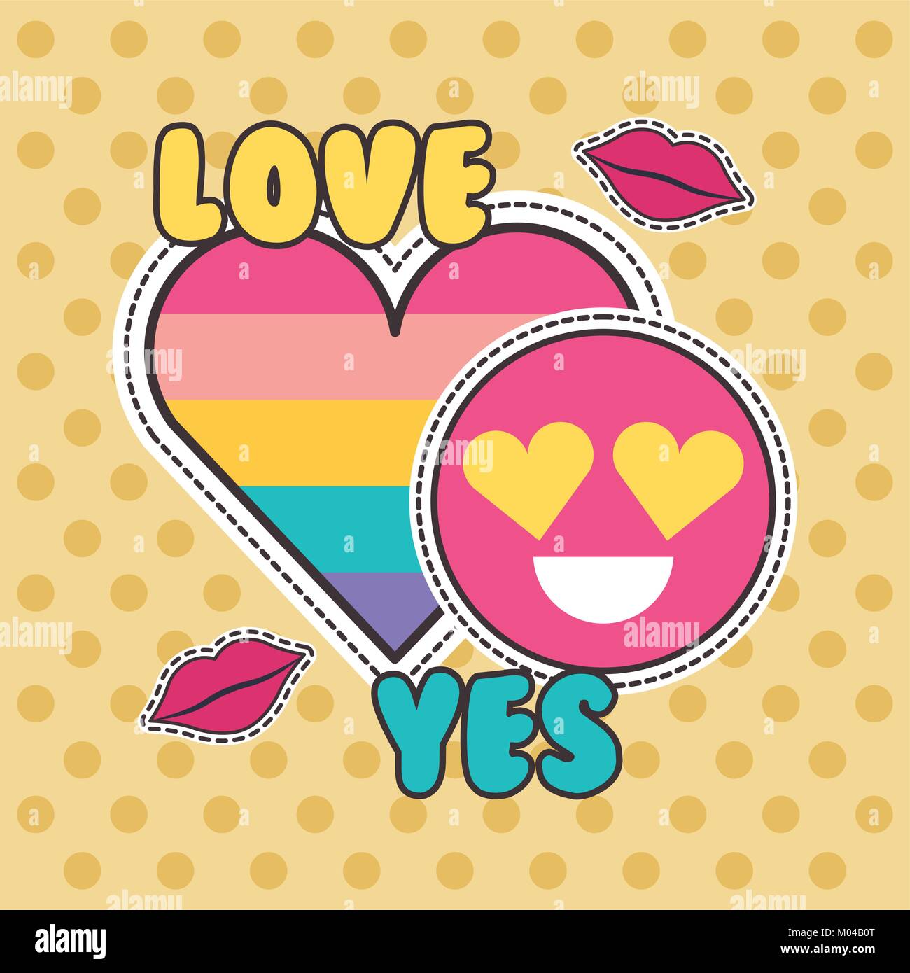 Cartoon Yes Symbol High Resolution Stock Photography and Images - Alamy