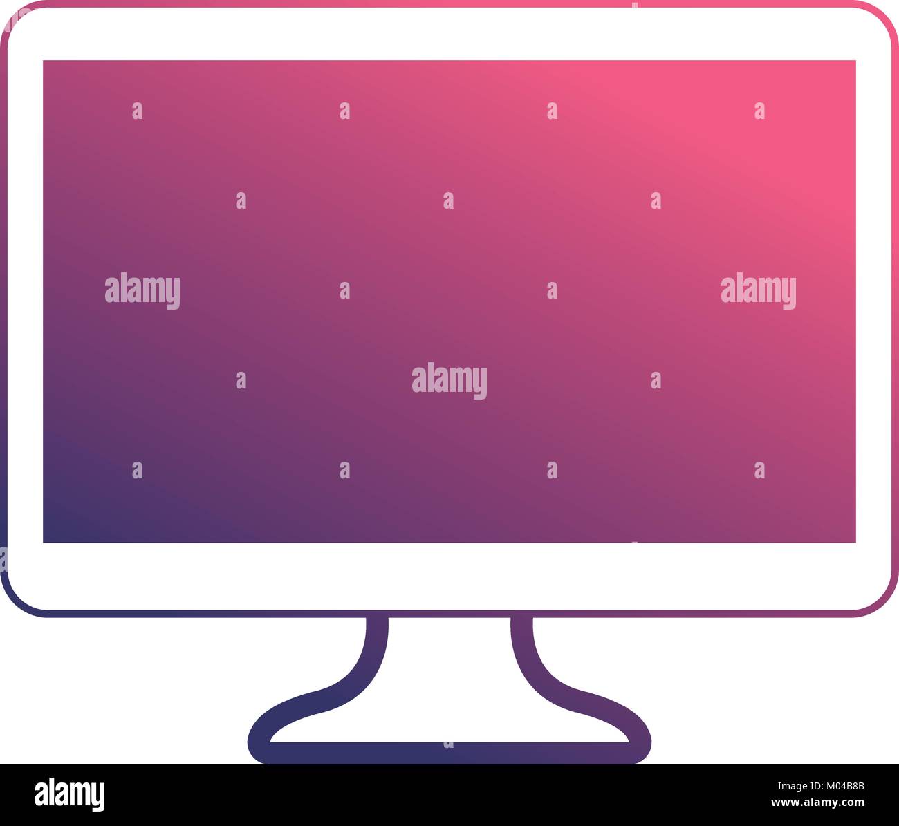 screen vector illustration Stock Vector Image & Art - Alamy