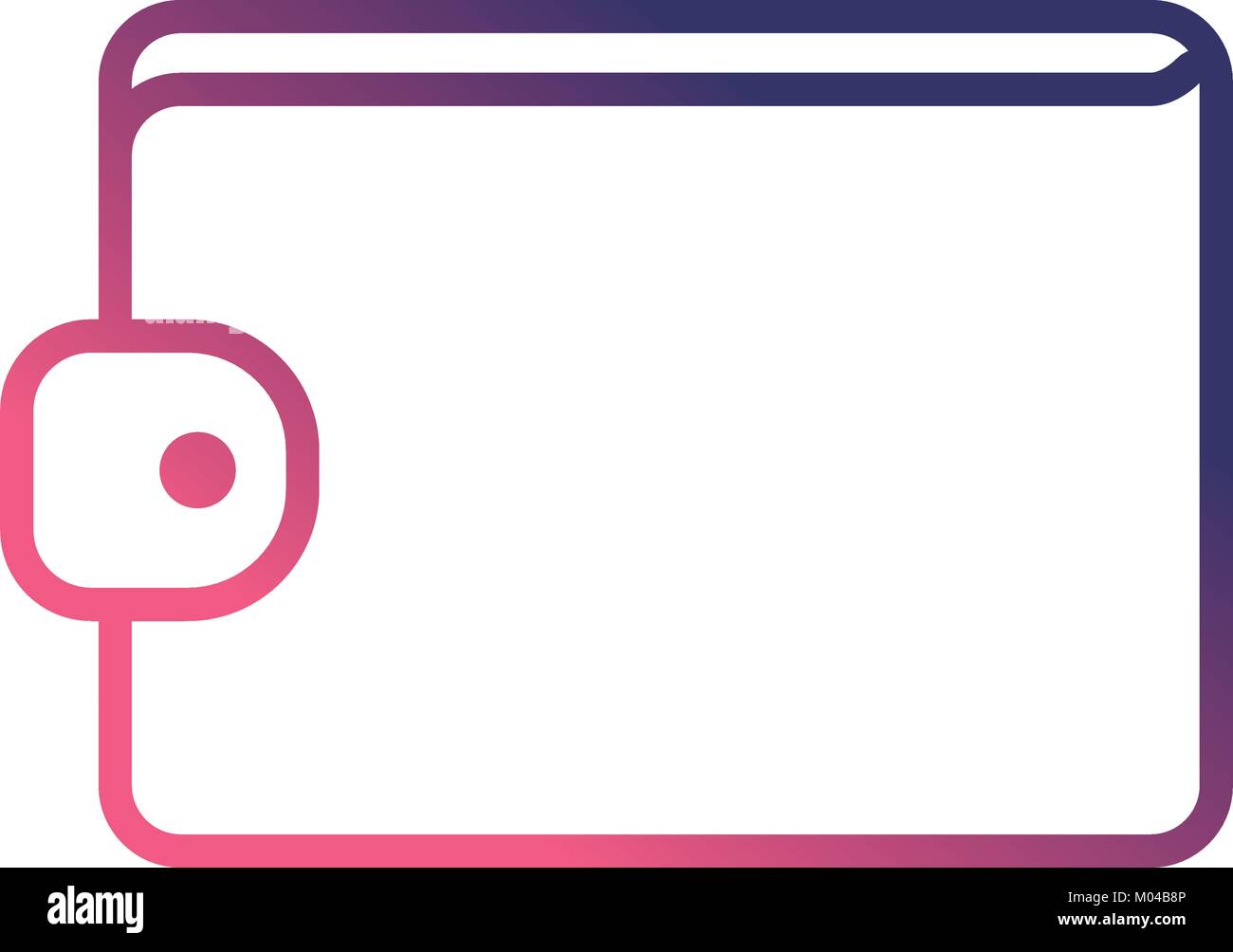 wallet vector illustration Stock Vector Image & Art - Alamy