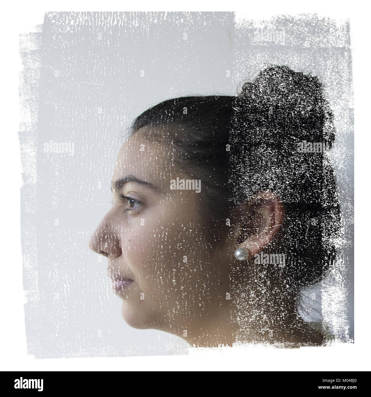 Woman looking to the future hi-res stock photography and images - Alamy