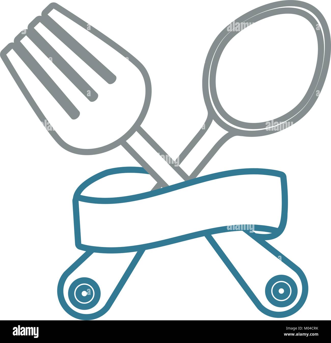 Blue ribbon restaurant Stock Vector Images - Alamy