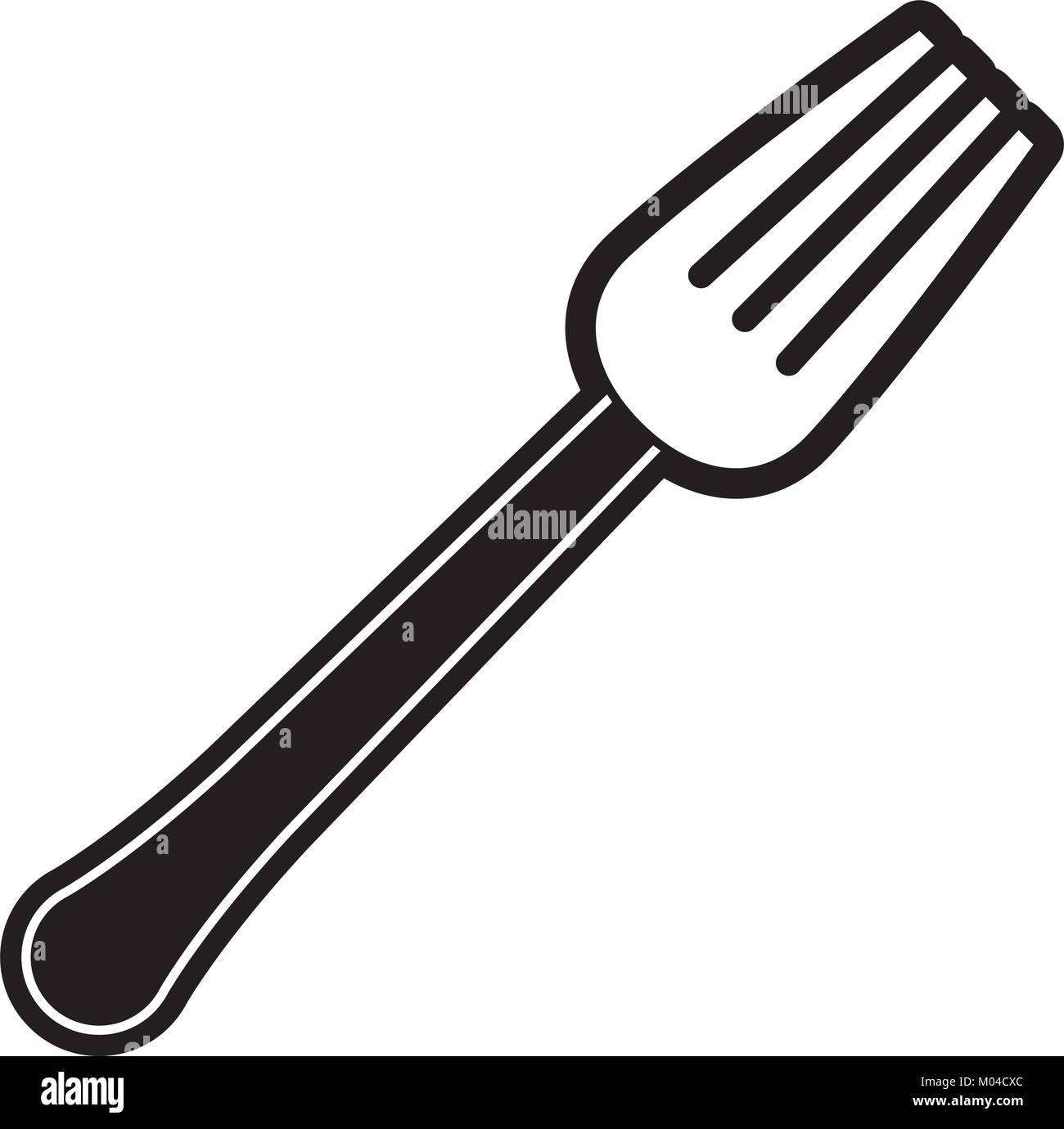 fork vector illustration Stock Vector Image & Art - Alamy