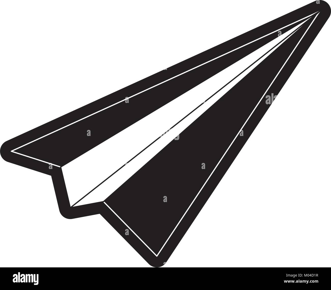 paper plane design Stock Vector Image & Art - Alamy