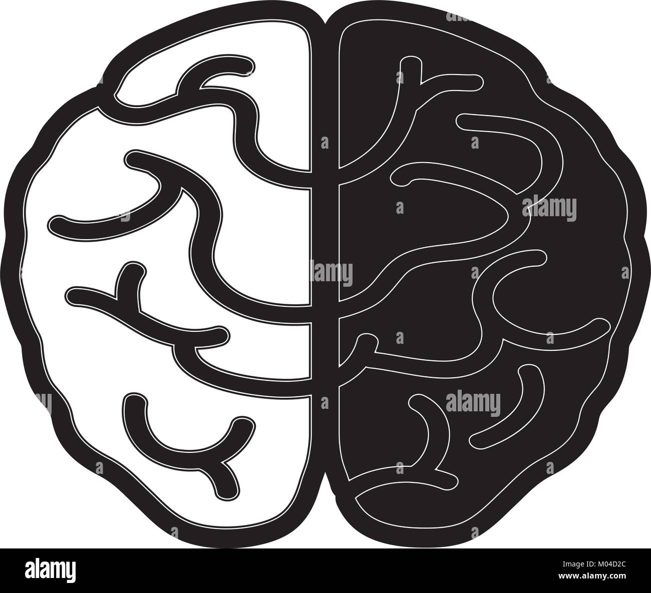 brain vector illustration Stock Vector Image & Art - Alamy