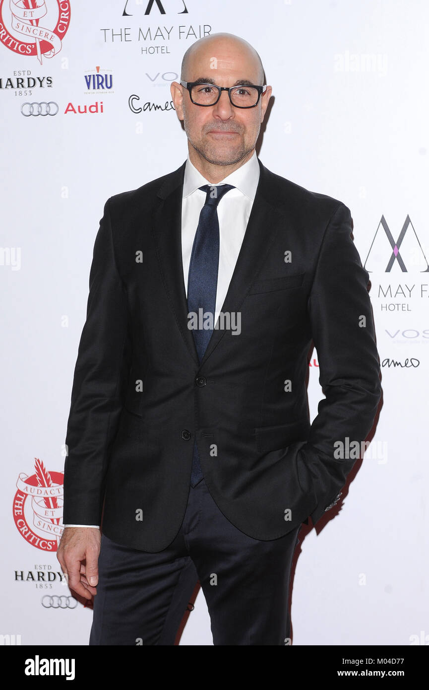 American actor Stanley Tucci attends The London Critics' Circle Film ...