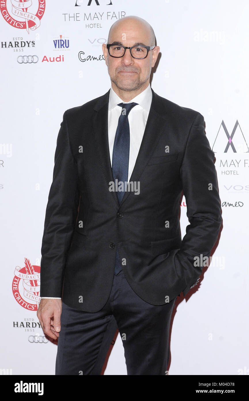 American actor Stanley Tucci attends The London Critics' Circle Film ...