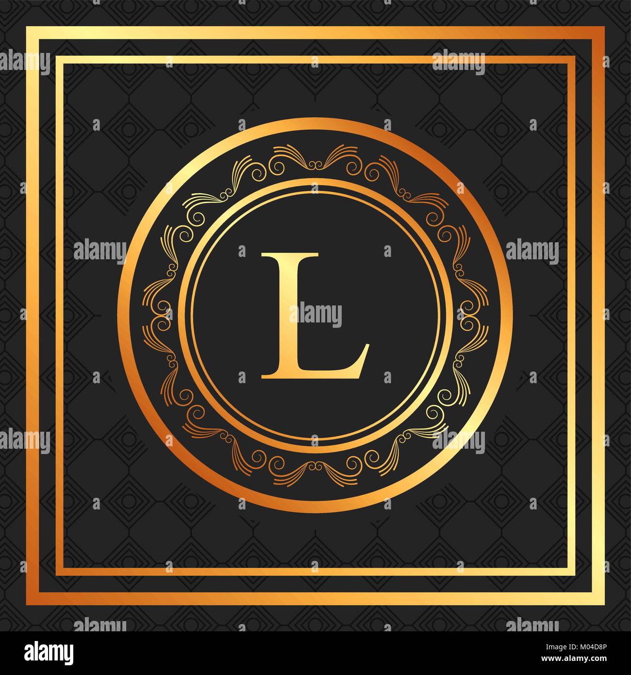 Luxury Emblem Stock Vector Images - Alamy