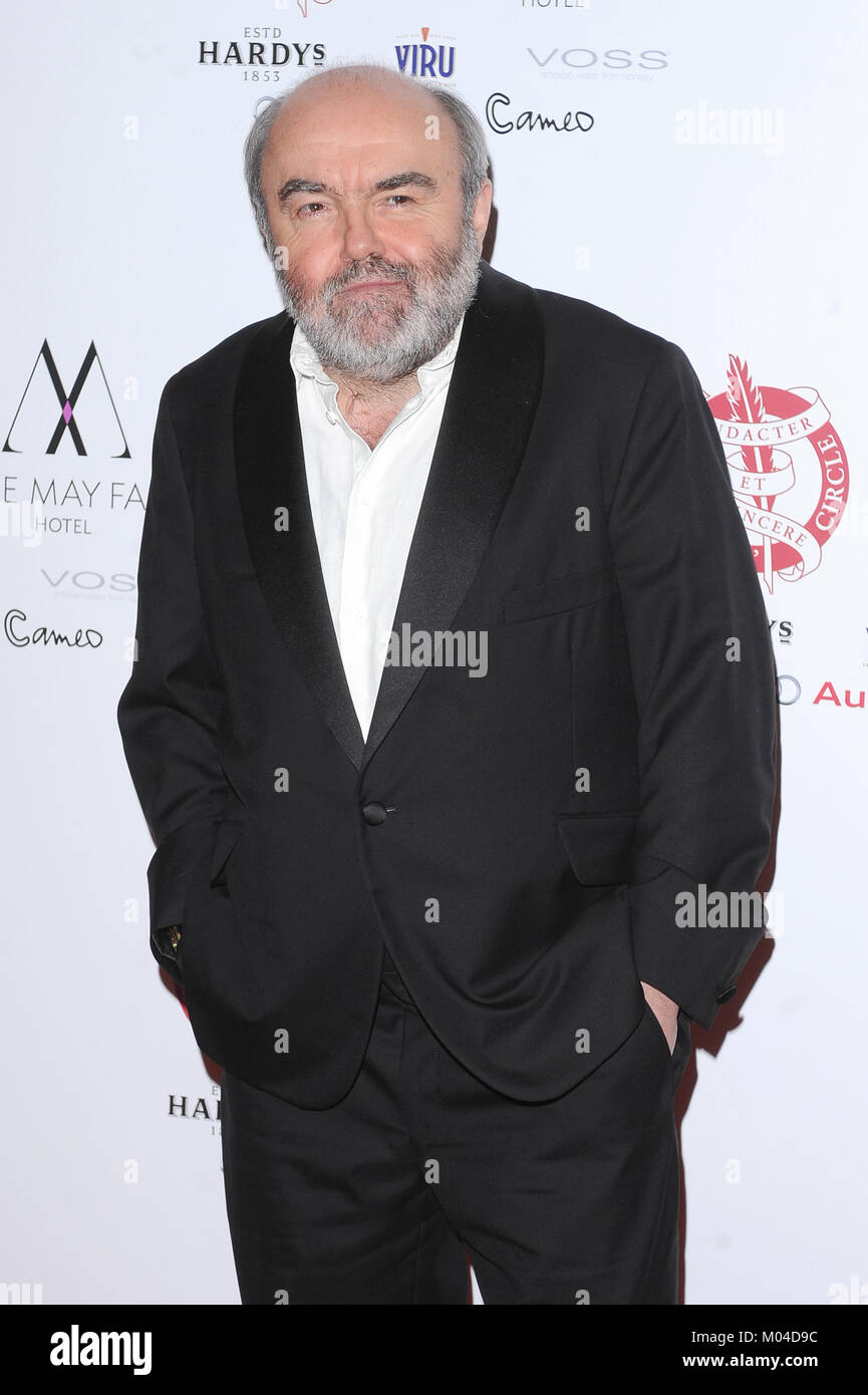 British comedian and director Andy Hamilton attends The London Critics ...