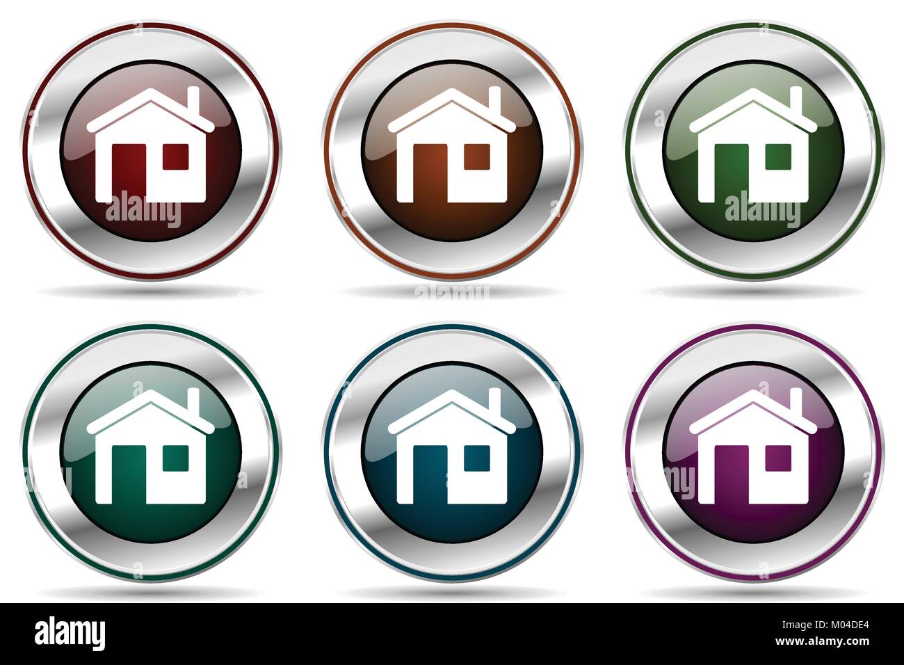 Metallic architecture Stock Vector Images - Alamy