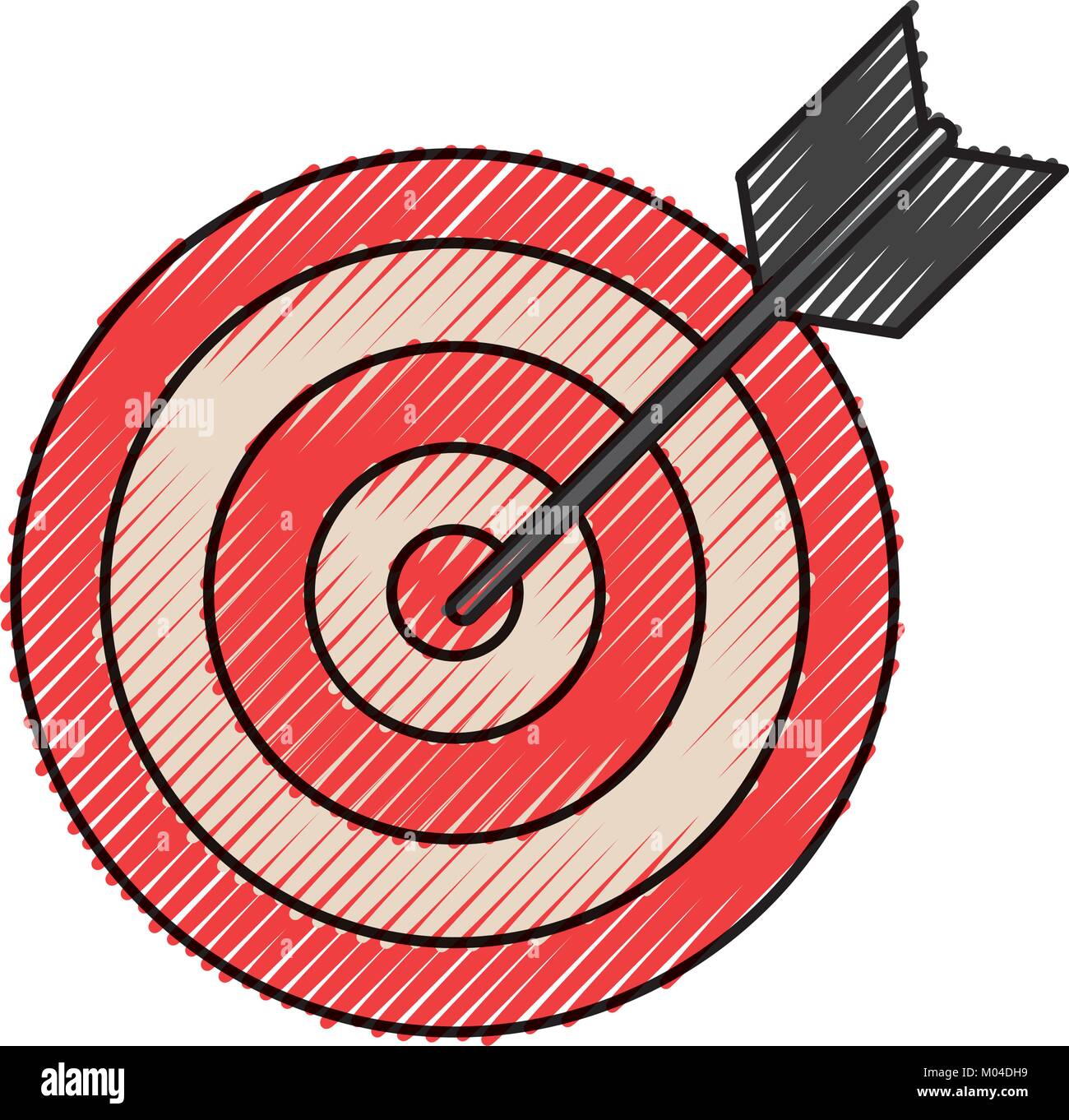 target and arrow icon Stock Vector Image & Art - Alamy