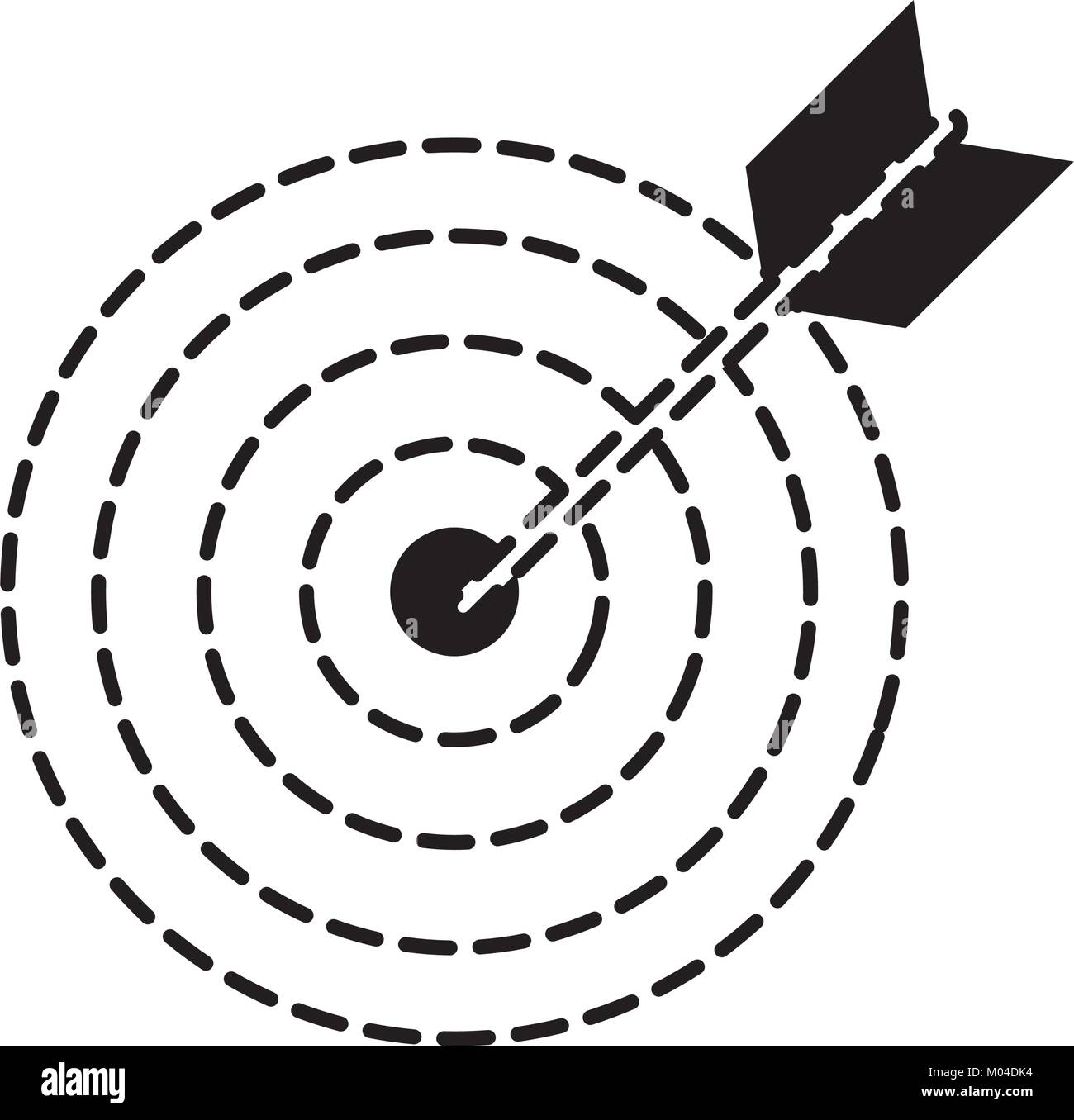 target and arrow icon Stock Vector Image & Art - Alamy