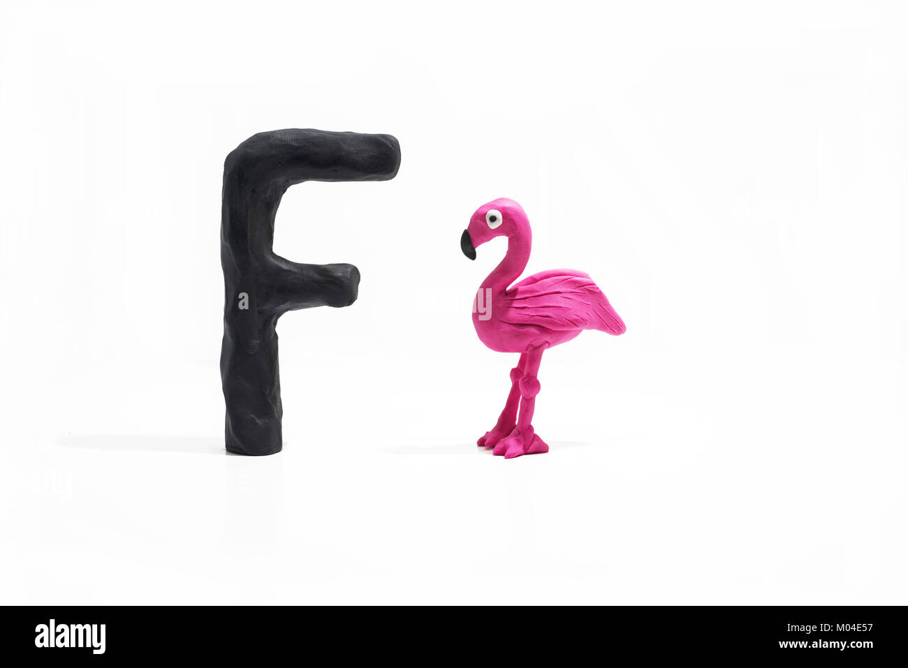 Letters made from Play Clay with some visualizations. High quality ...