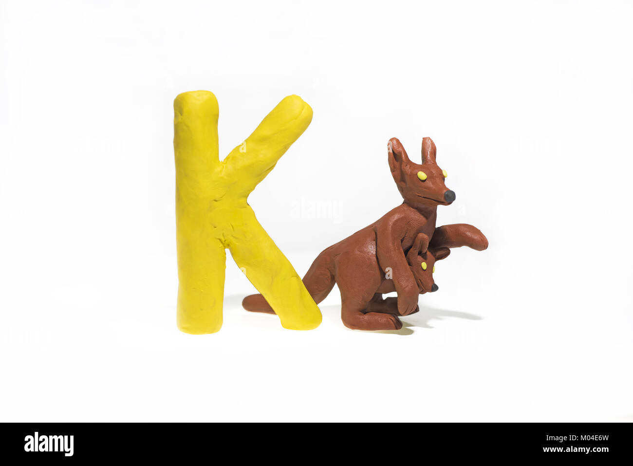 Letters made from Play Clay with some visualizations. High quality ...