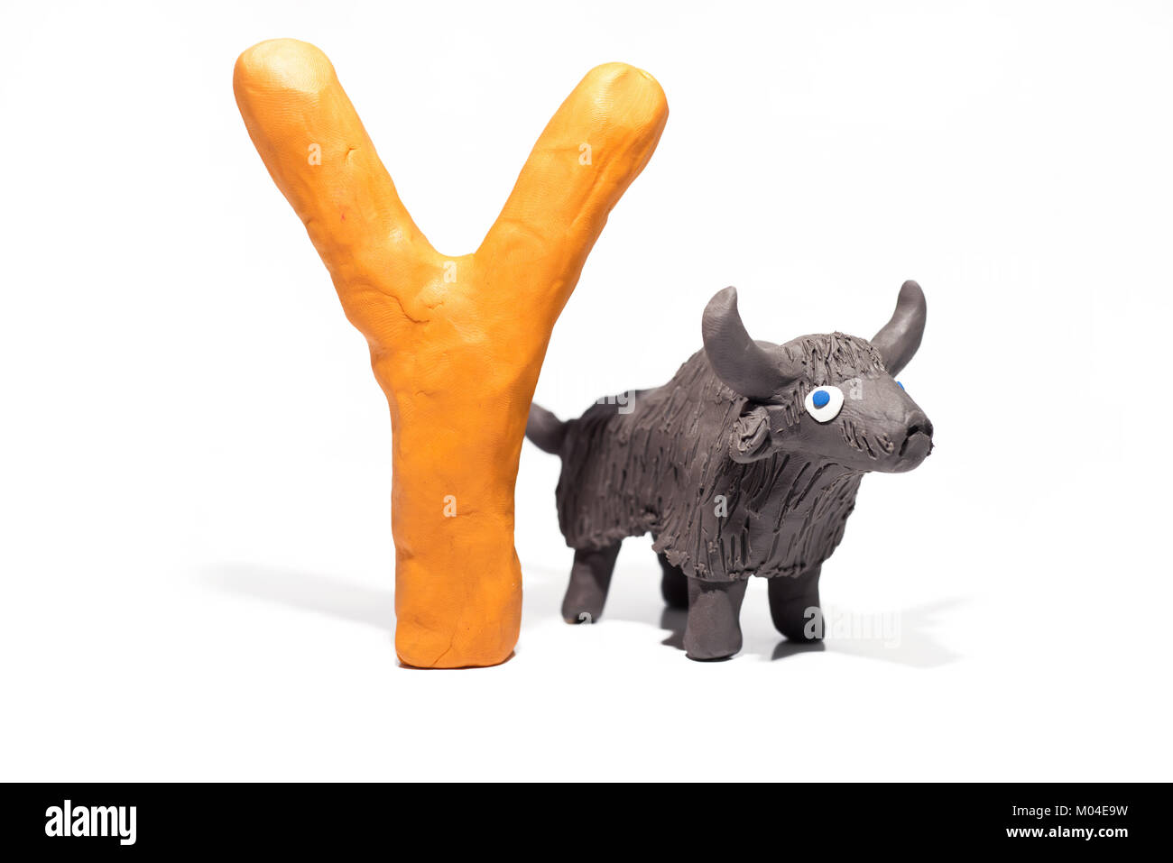 Letters made from Play Clay with some visualizations. High quality ...