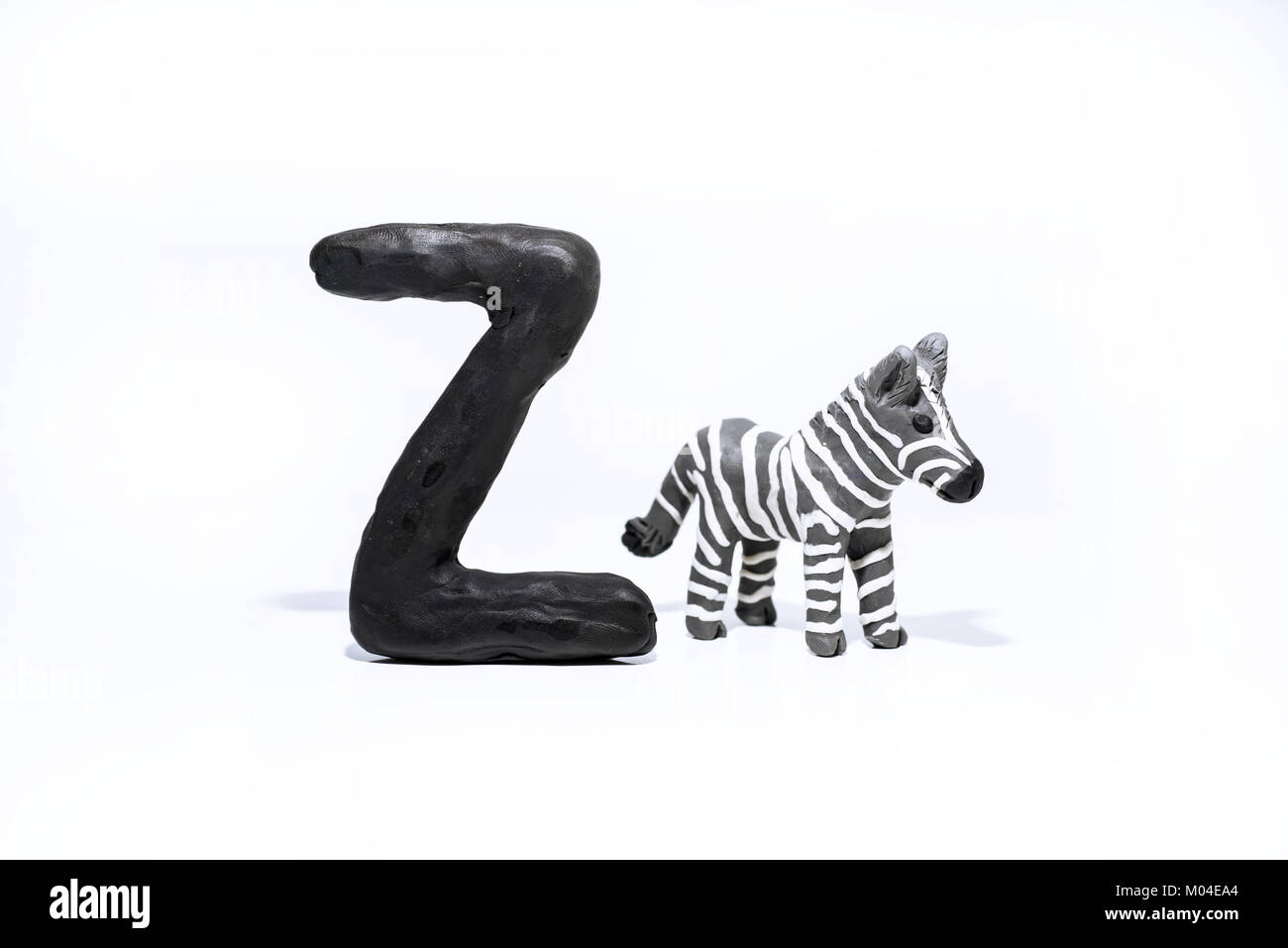 Letters made from Play Clay with some visualizations. High quality ...