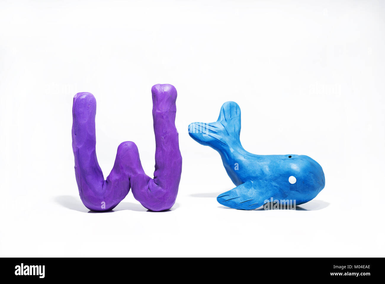 Letters made from Play Clay with some visualizations. High quality ...