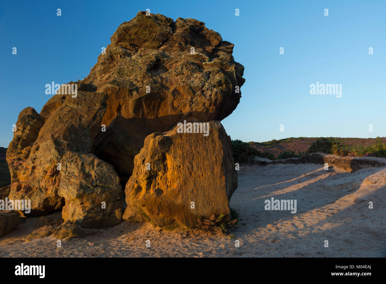 Agglestone Rock Dorset Stock Photo - Alamy