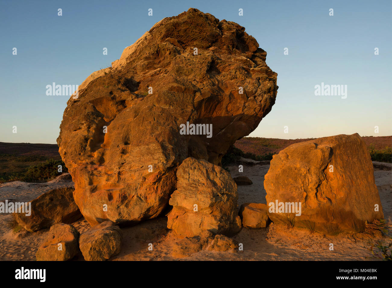 Agglestone Rock Dorset Stock Photo - Alamy