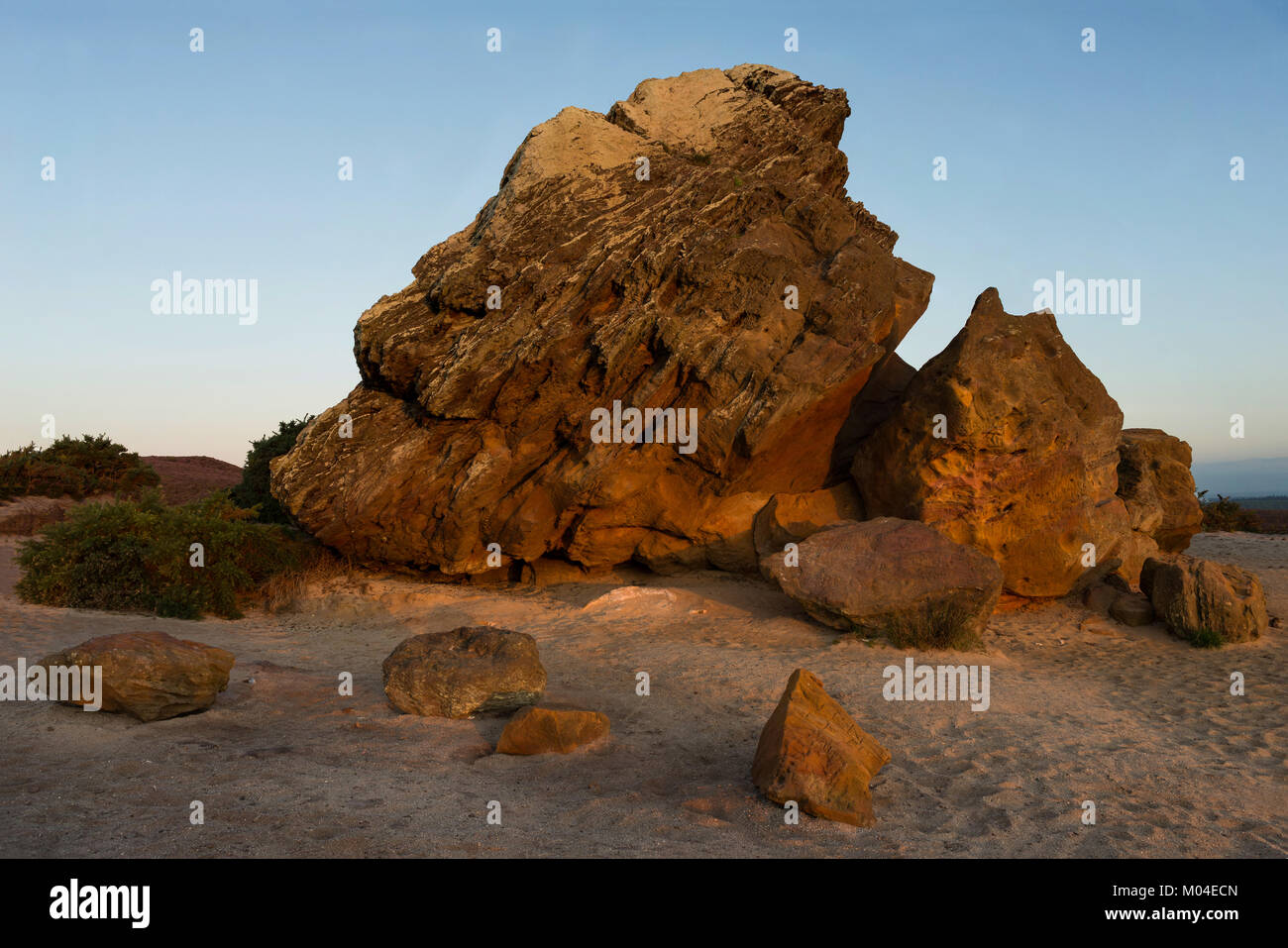Agglestone Rock Dorset Stock Photo - Alamy