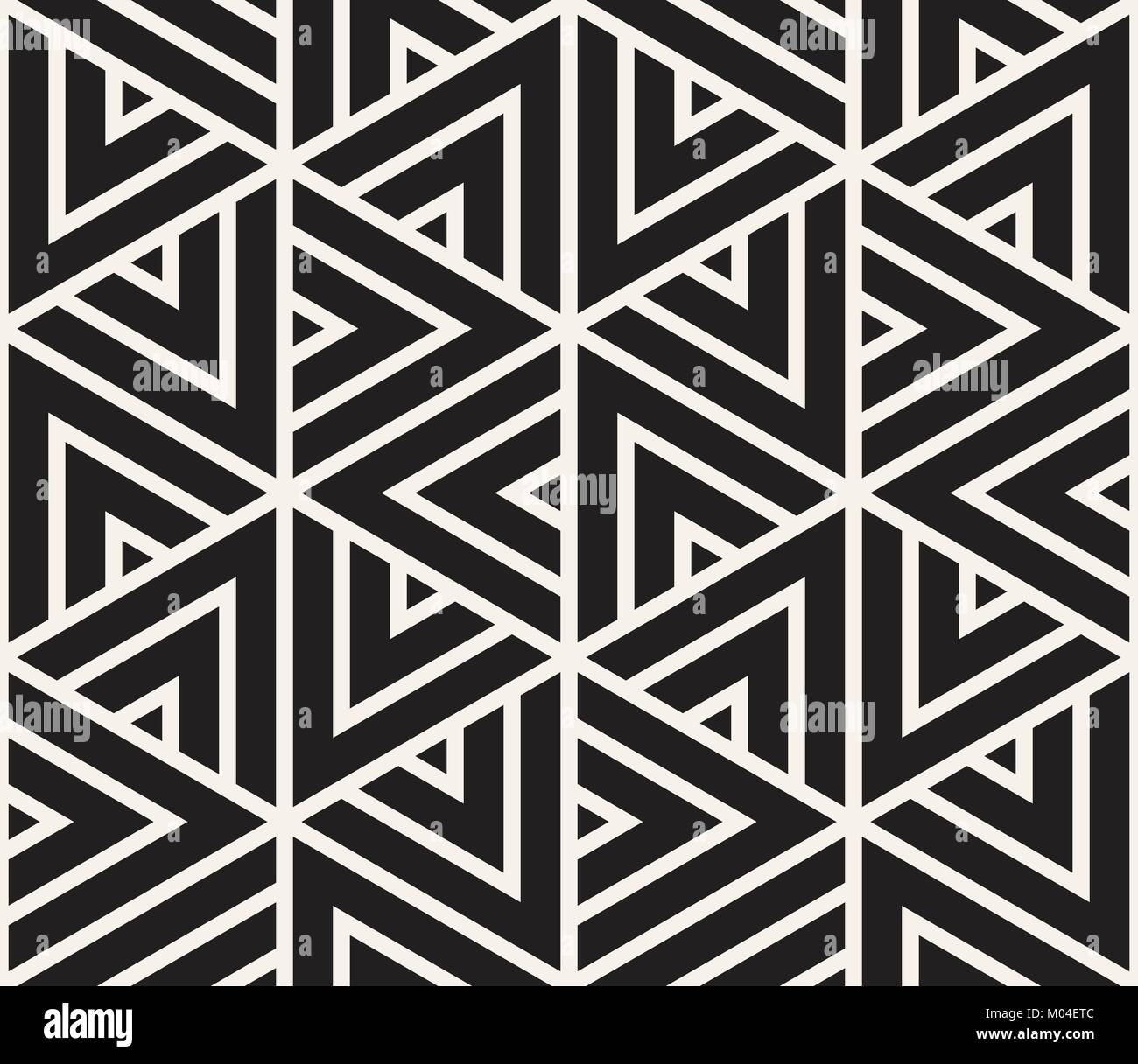 Vector seamless pattern. Modern stylish texture. Repeating geometric ...