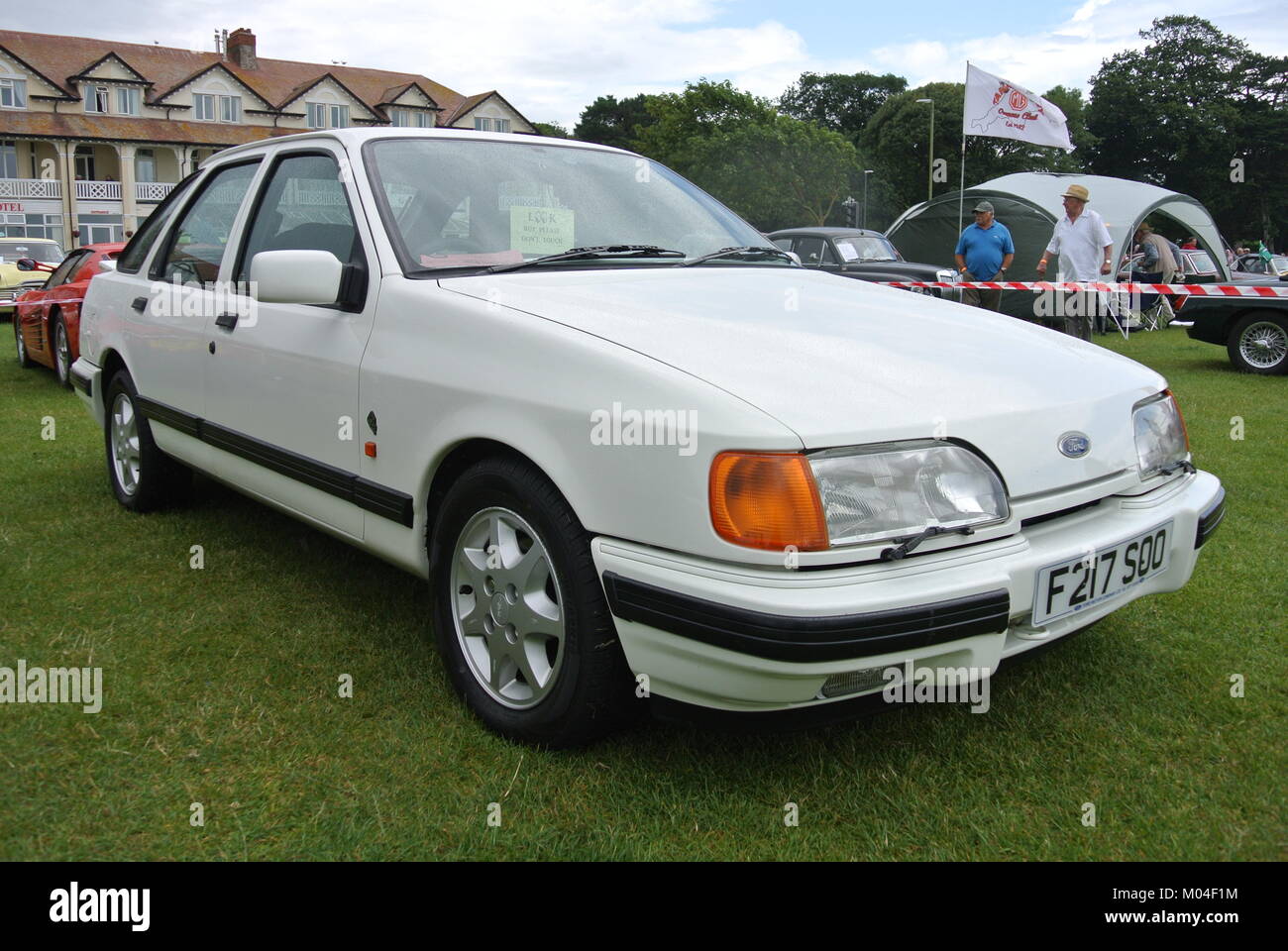 classic Ford Sierra XR4x4 parked on display Stock Photo - Alamy