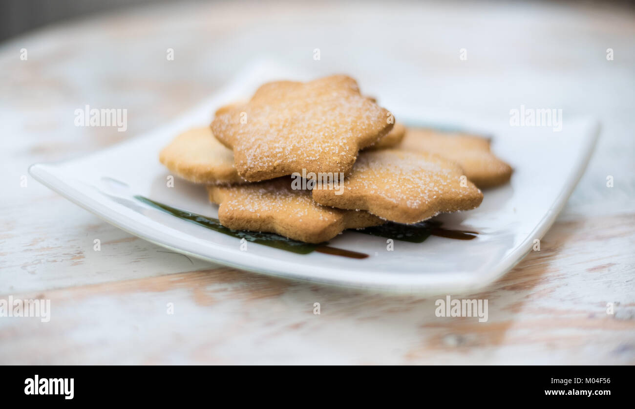 Shortbread - traditional Scottish biscuits Stock Photo - Alamy