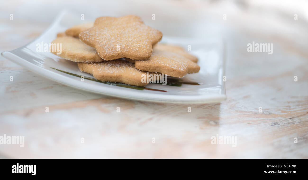 Shortbread - traditional Scottish biscuits Stock Photo - Alamy