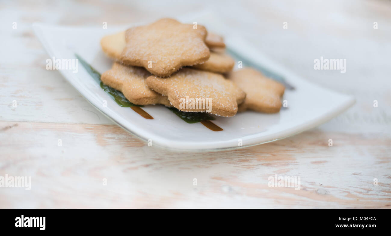 Shortbread - traditional Scottish biscuits Stock Photo - Alamy