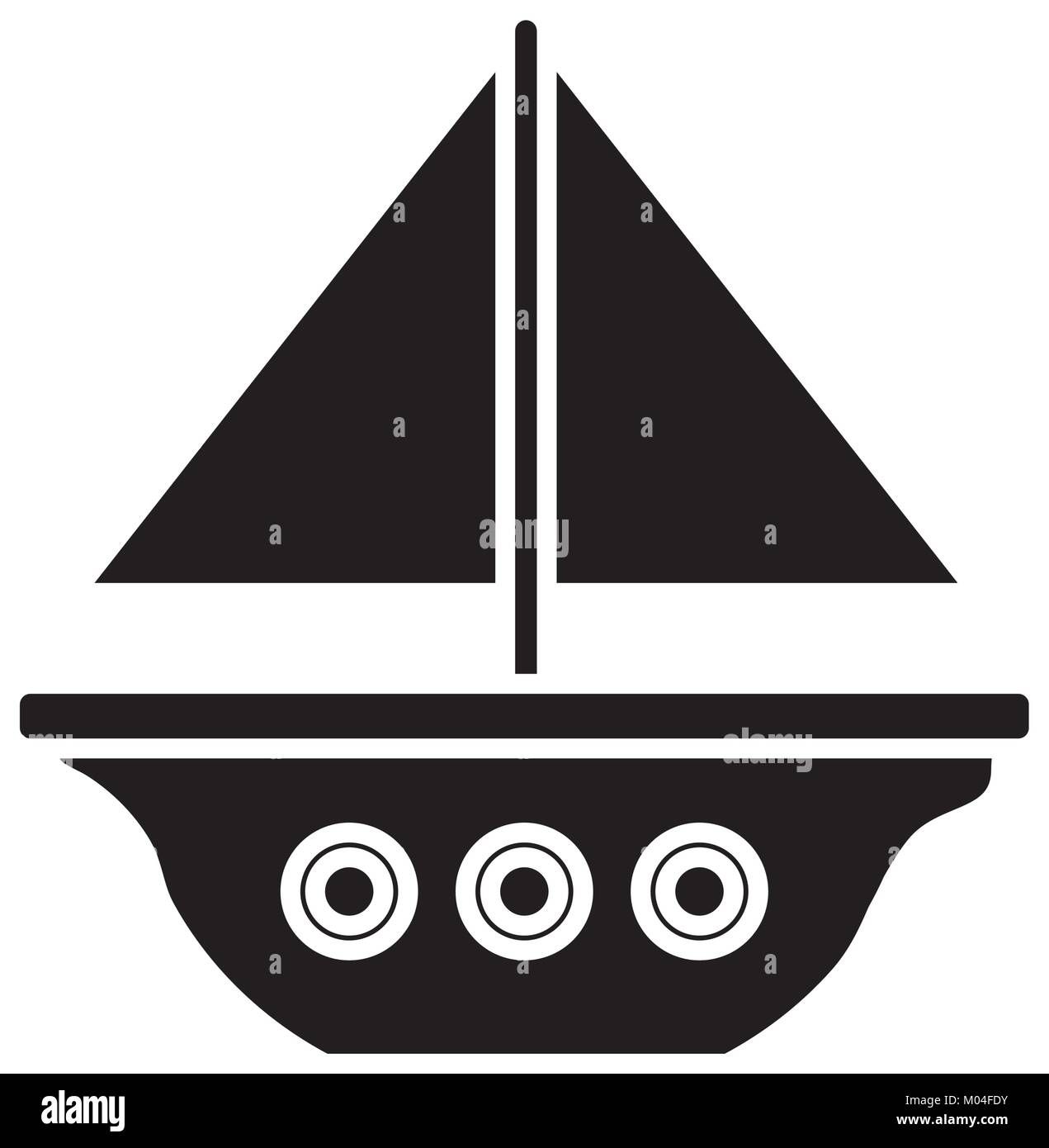 sailboat icon image Stock Vector Image & Art - Alamy