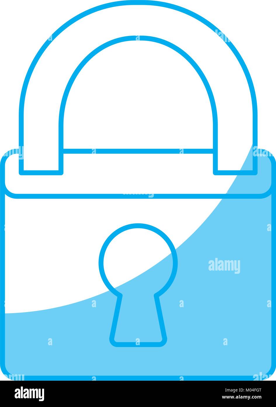 security padlock icon Stock Vector Image & Art - Alamy