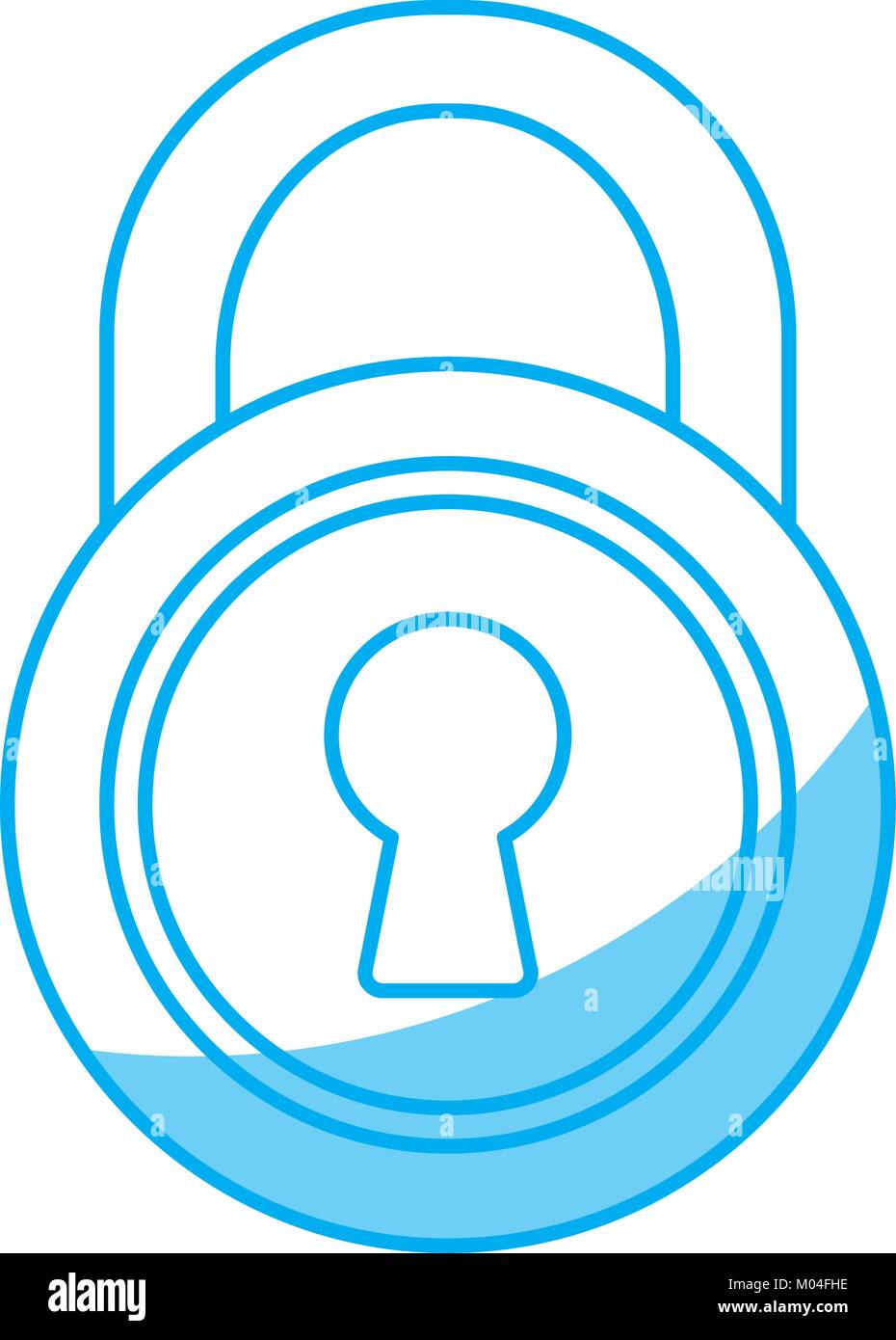 security padlock icon Stock Vector Image & Art - Alamy