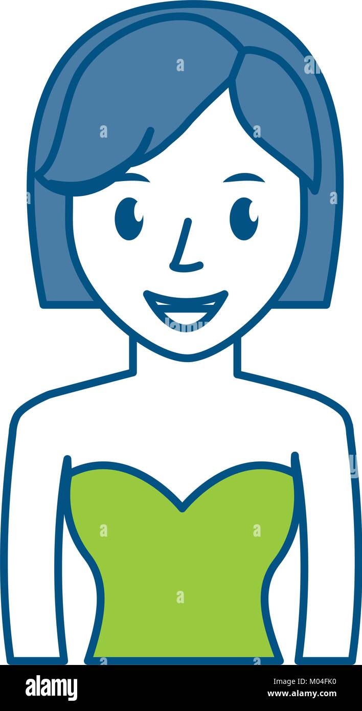 cartoon woman icon Stock Vector Image & Art - Alamy